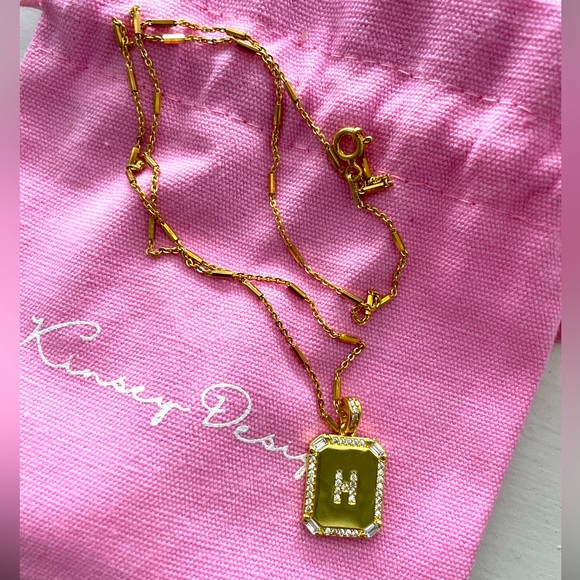 Jewelry | Kinsey Design Gold Letter H Pendant Necklace | Poshmark
